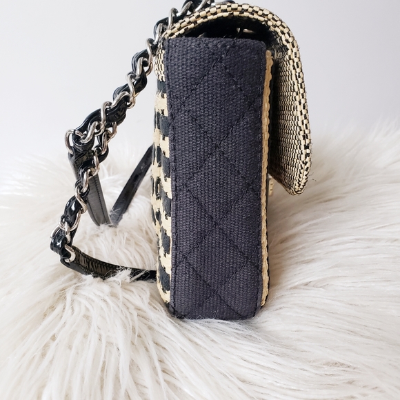 CHANEL | Bags | Chanel Raffia Patent Reissue Flap Bag | Poshmark